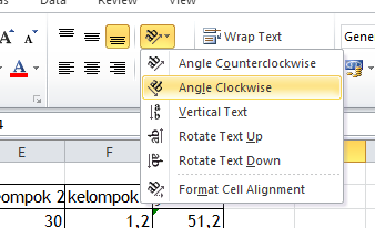 FUNGSI ALIGNMENT PADA MICROSOFT EXCEL. - Husaini Blog
