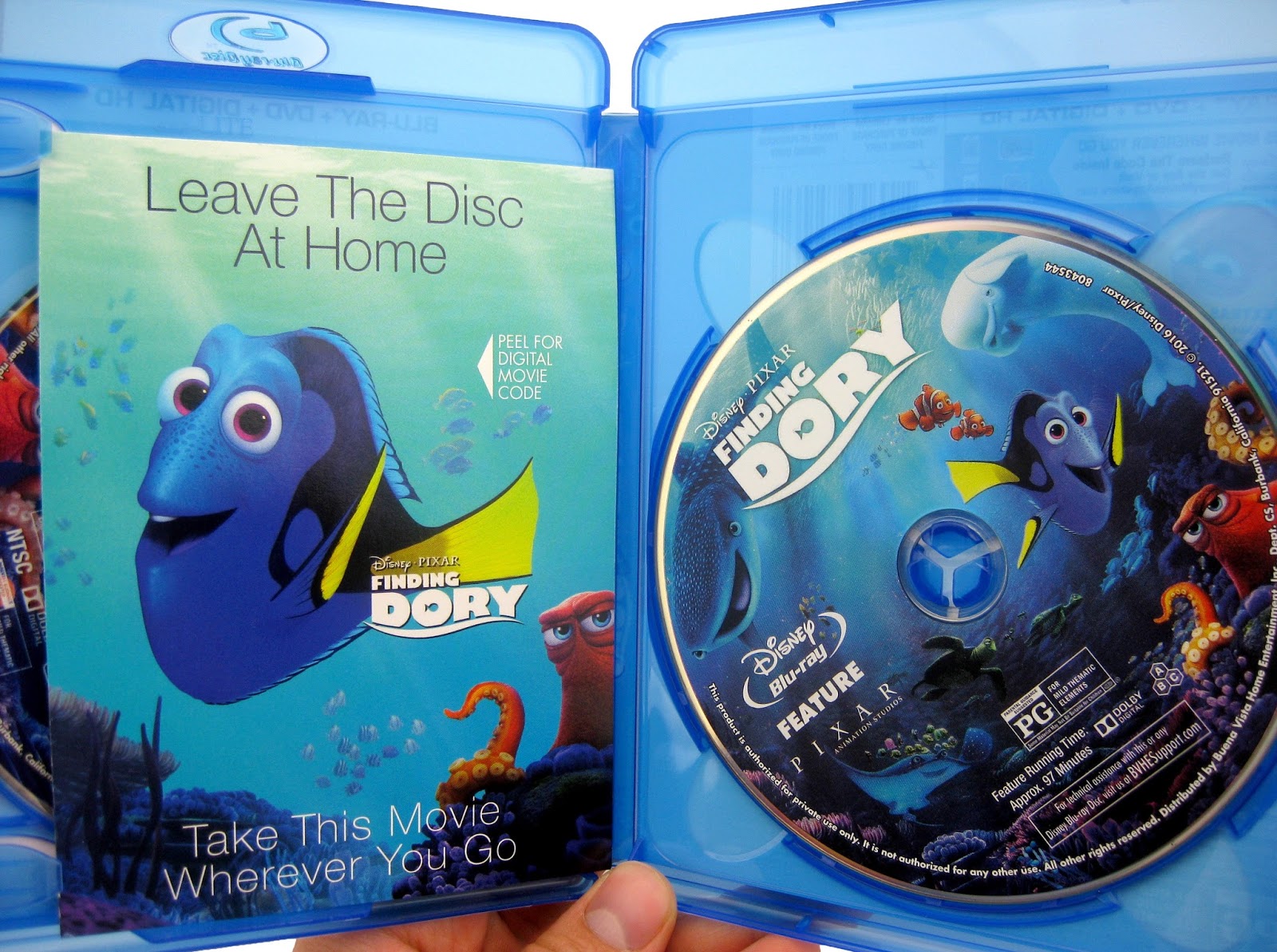 Dan The Pixar Fan My In Depth Finding Dory Blu Ray Review