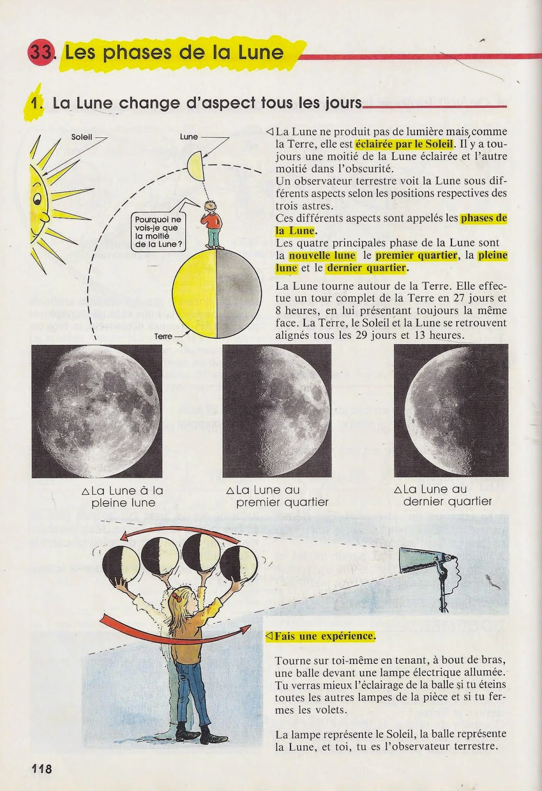 Leçons de choses: Le temps, la Terre, et l'espace