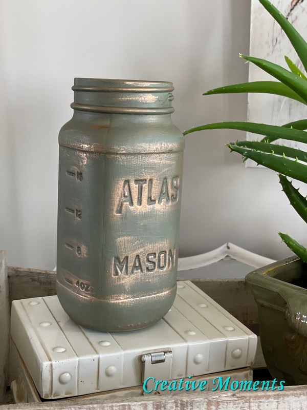 Fall Inspired Rustic Mason Vases