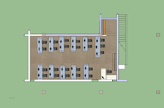 Design by Monica: SketchUp Rendering: Computer Lab