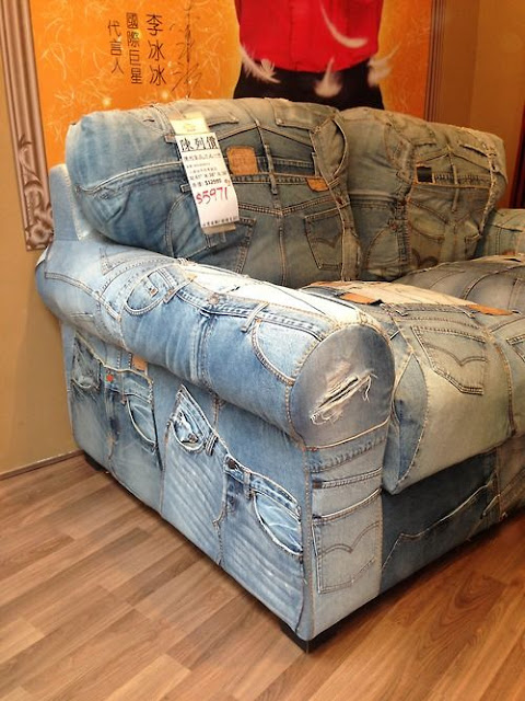 COME RIUTILIZZARE I VECCHI JEANS ~ Le Cose di Bibbi