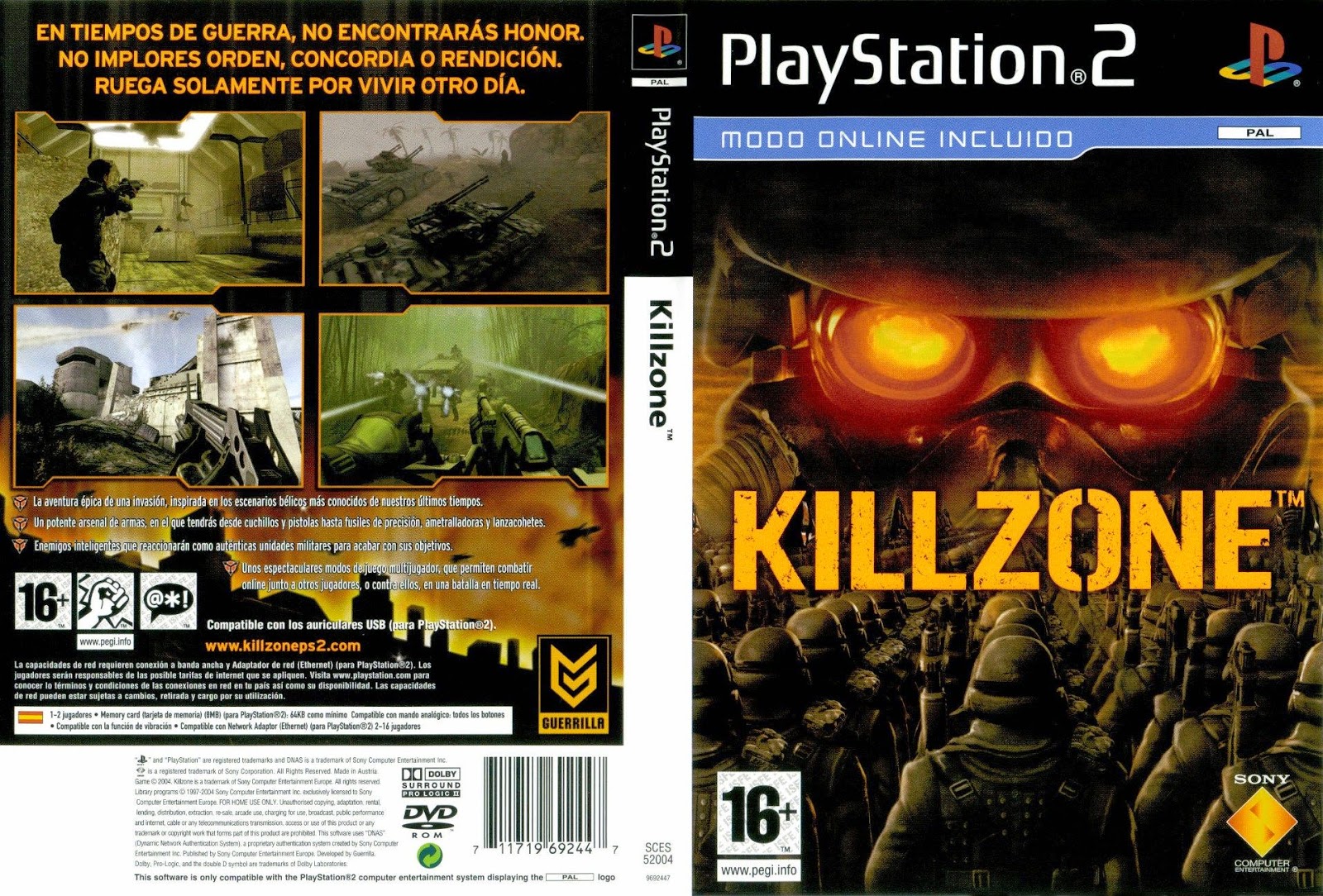 Coleccion Caratulas PS2: Killzone