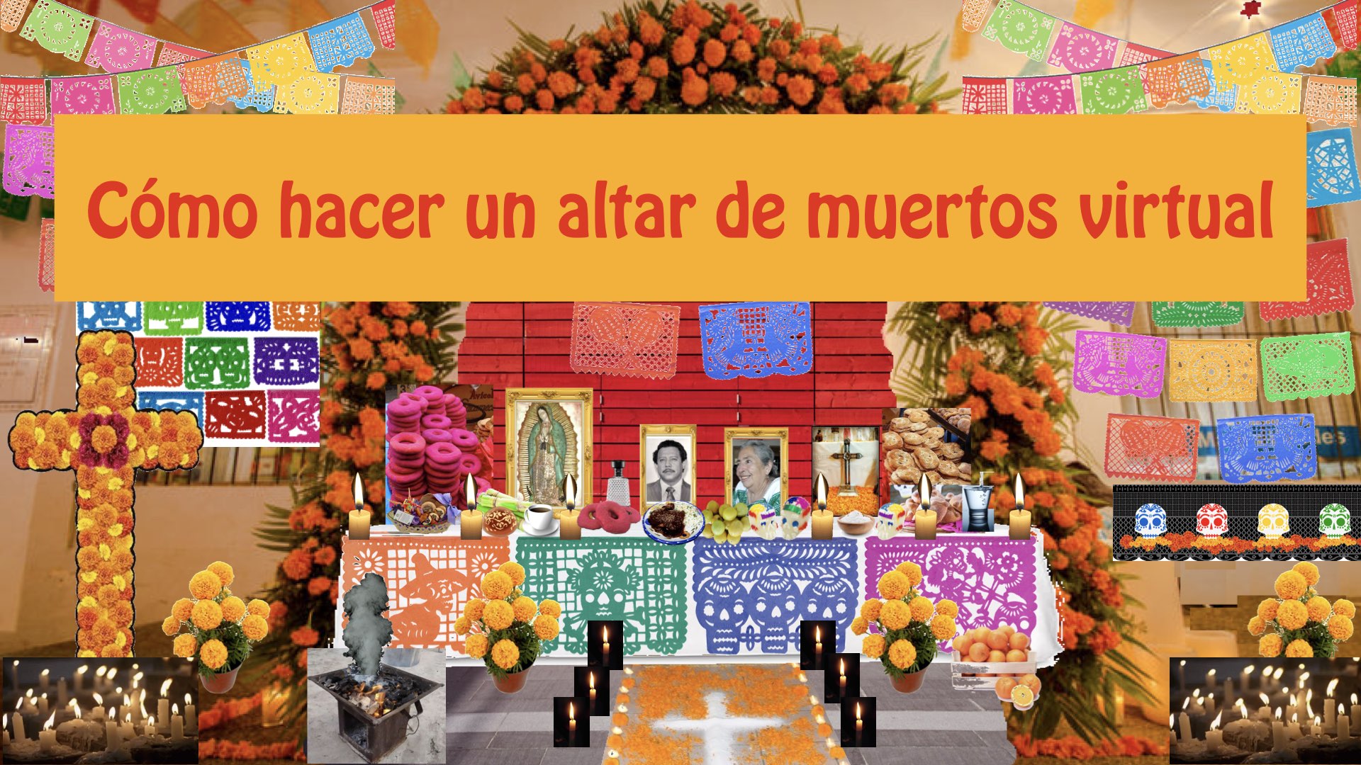 Tecnología Robótica: Cómo hacer un altar de muertos virtual