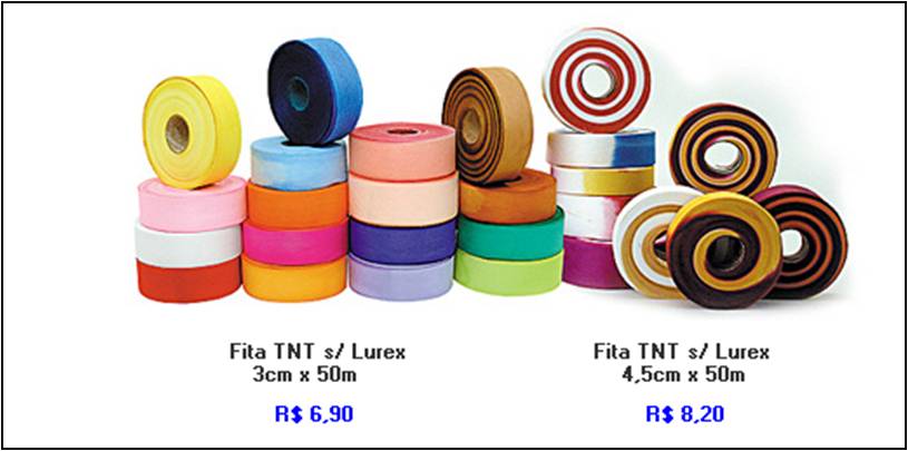 A Casa do Tecido: [ FITAS ]