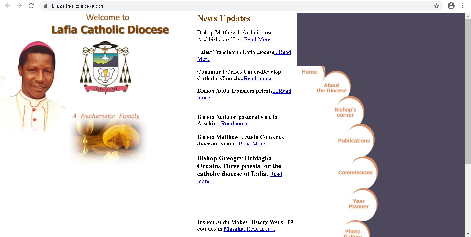 Catholic Lafia Diocese 2023