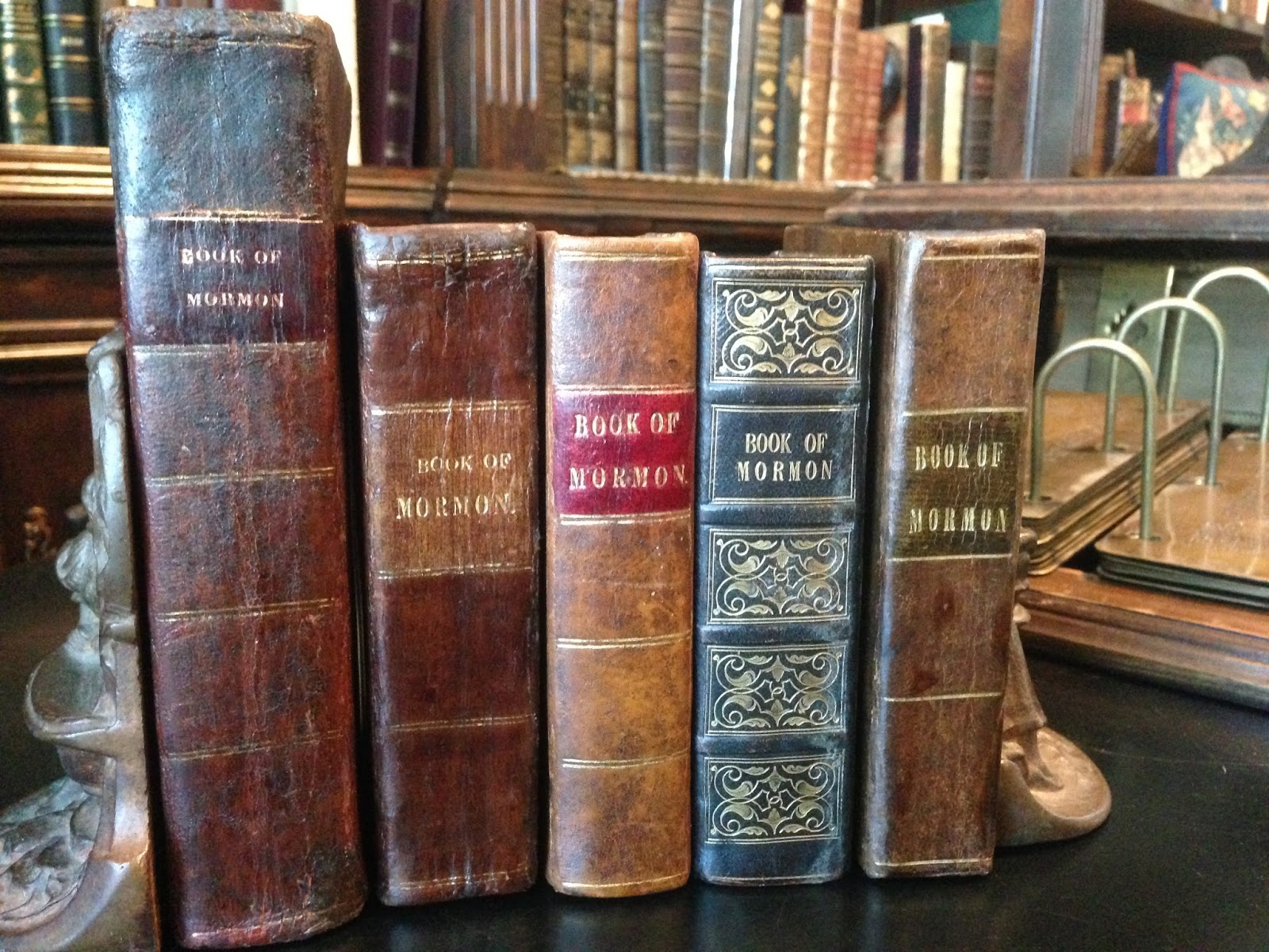 First Edition Book of Mormon: 2014