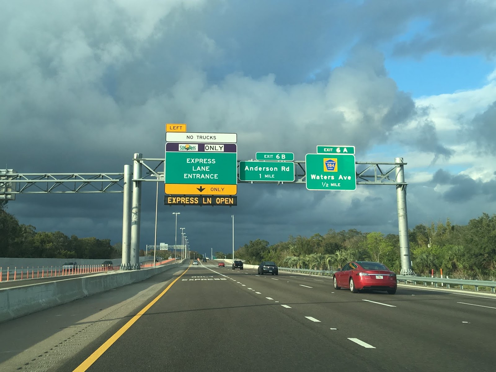 Florida State Road 589/Veterans Expressway express lanes