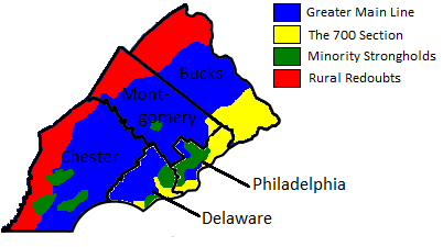 Daily Delectations: Pennsylvania Political Geography, IV: Southeastern ...