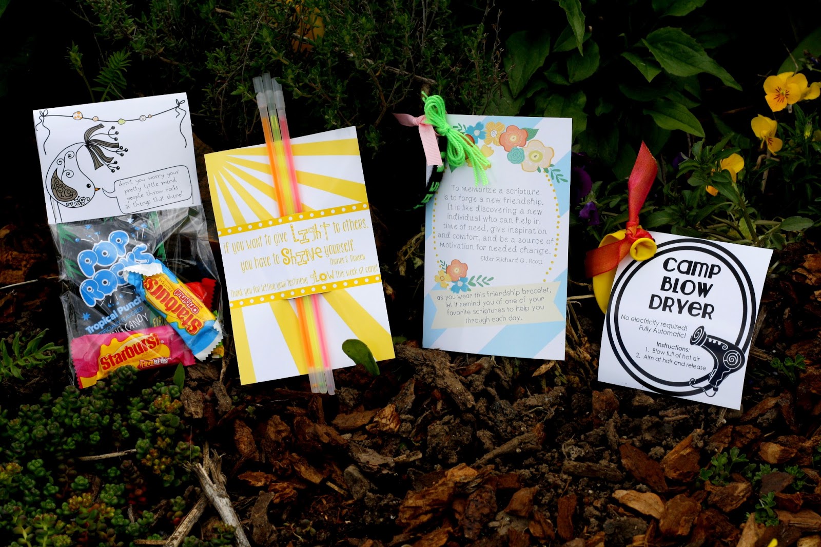 CdotLove Design { by Kristin Clove }: girl's camp handouts!