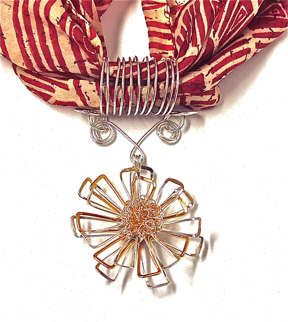 WireWorkers Guild: SCARF PENDANT