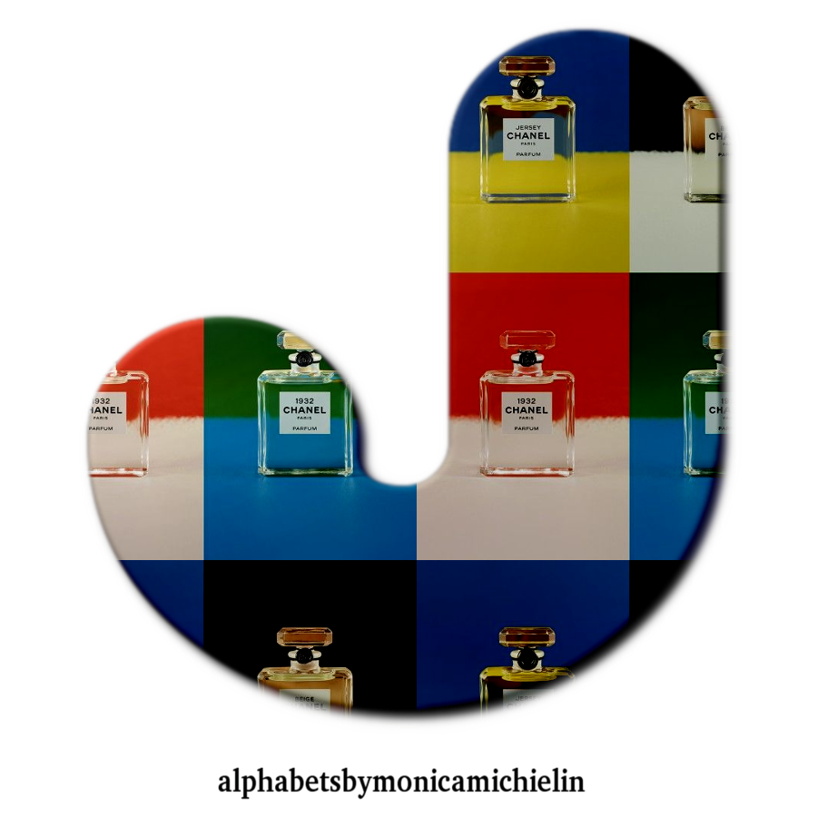 M. Michielin Alphabets: CHANEL PERFUME ALPHABET, ALFABETO PERFUME CHANEL