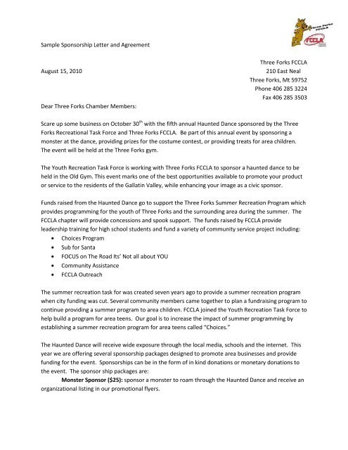 Baseball Sponsorship Letter Template ~ Resume Letter