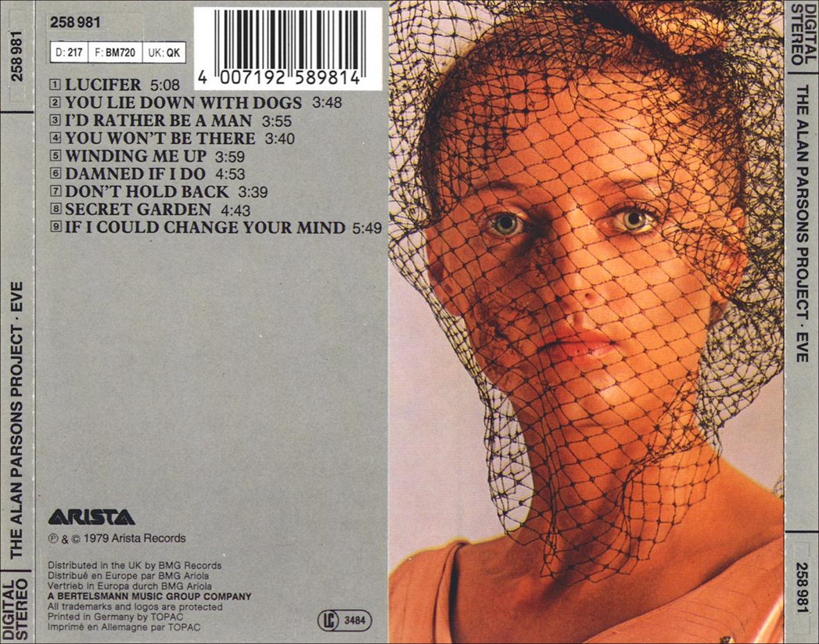Classic Rock Covers Database: The Alan Parsons Project - Eve (1979)