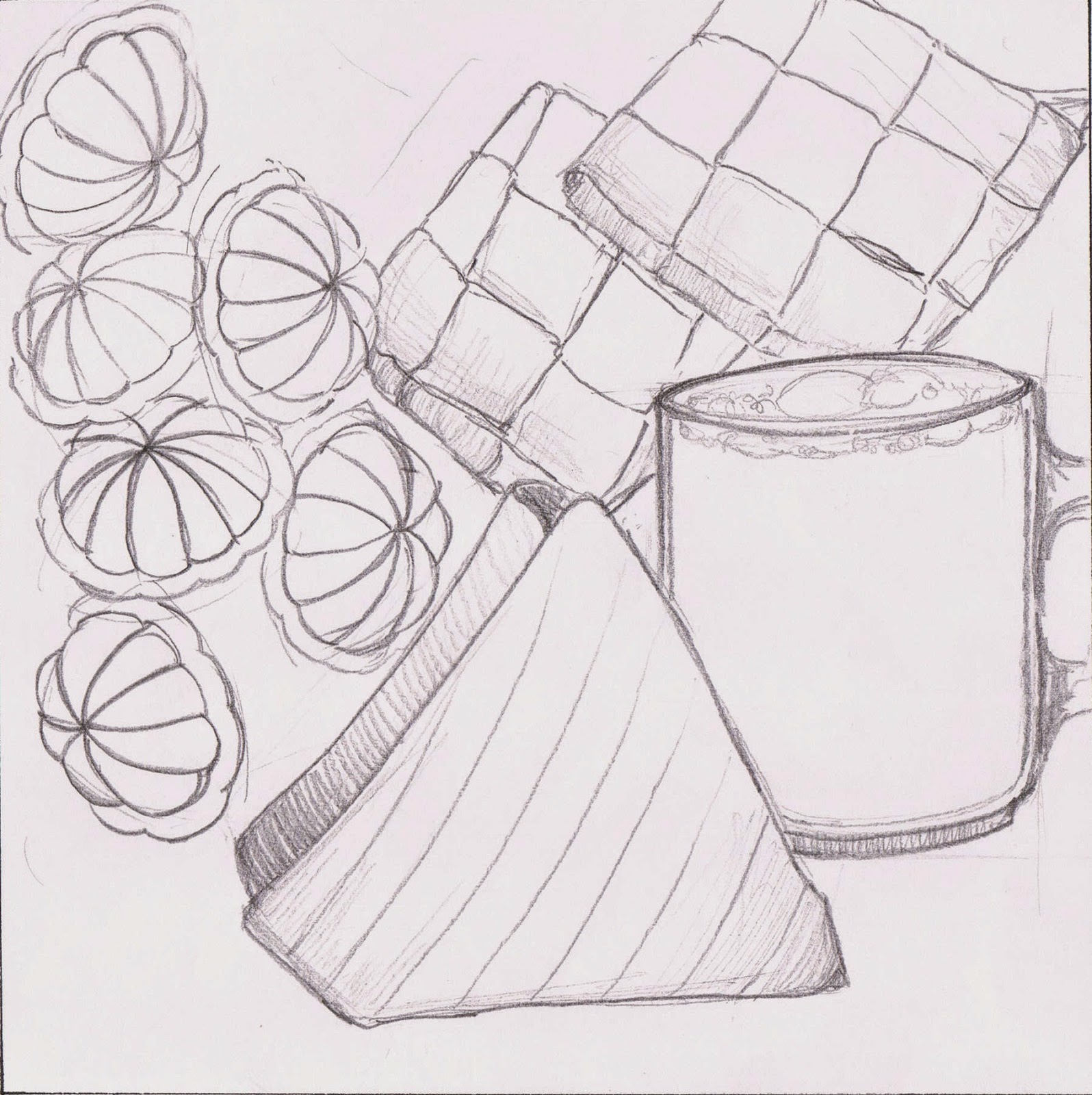 Seni Arca UPSI: Lakaran & Komposisi