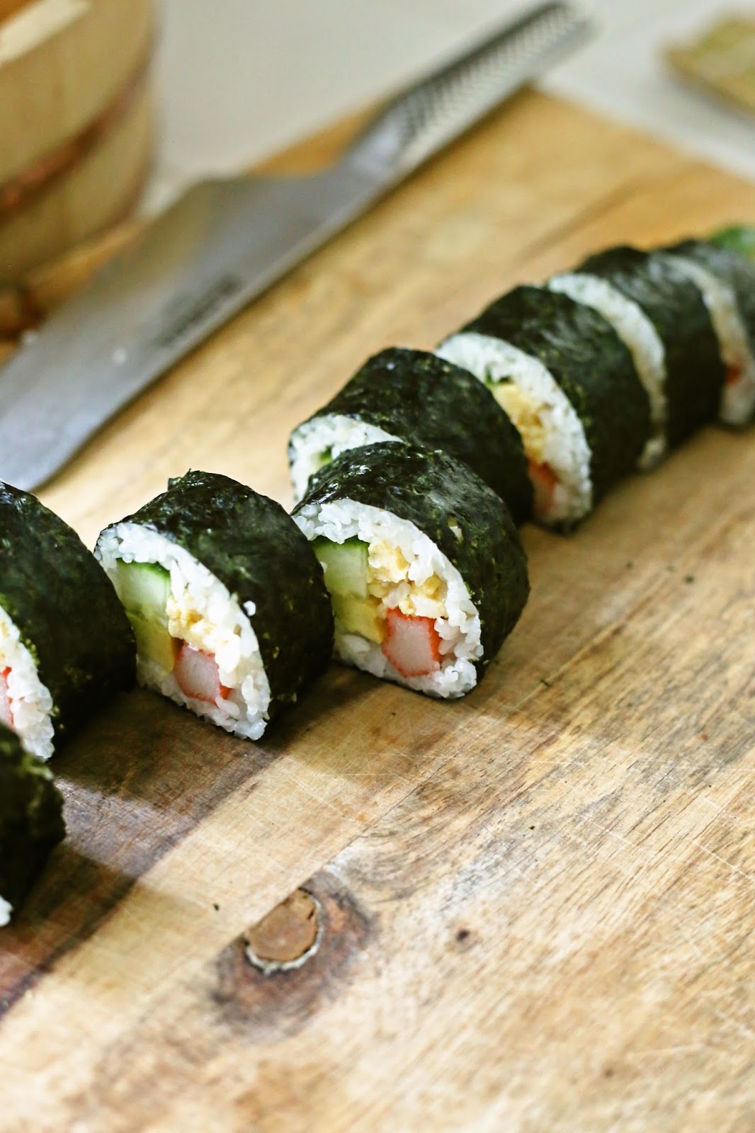 Perfectly imperfect : Here it is! Maki Roll Sushi recipe!
