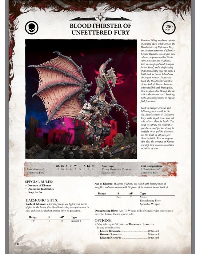 Warhamer 40k Codex: Daemonic Incursion Edition - Faeit 212