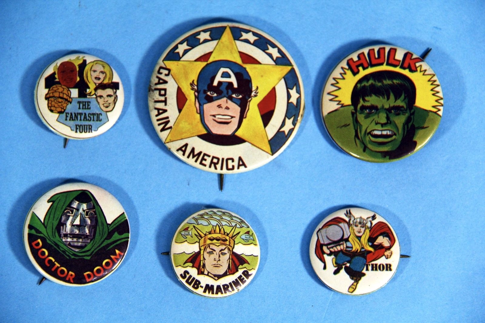 Pop Culture Safari!: Pop Artifacts: Vintage Marvel Comics buttons