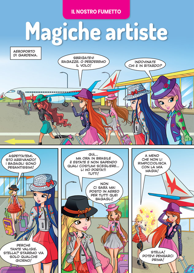 WINX CLUB MAGAZINE #199 + ''Luci di Magia'' Cosmix figures collection ...