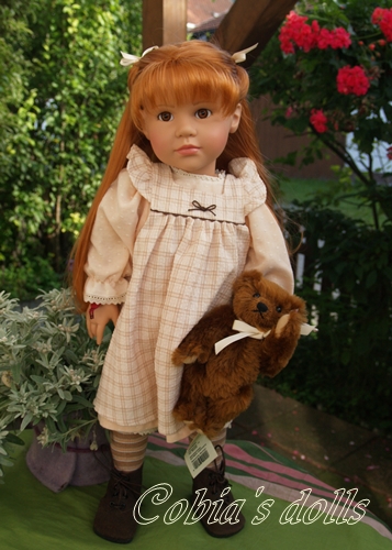 Cobia's Dolls: Götz ANNA-MARIA 2002 with Steiff Teddy