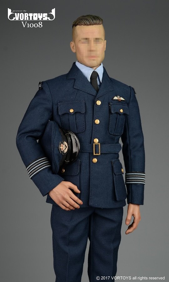 toyhaven: VOR Toys 1/6th scale WWII Allied Flying Officer Uniform for ...