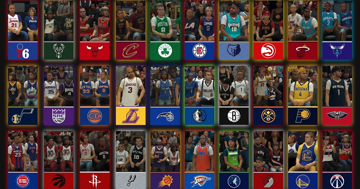 NBA 2K20 Crowds All in One 30 NBA Teams by TwisT - Shuajota: NBA 2K24 ...