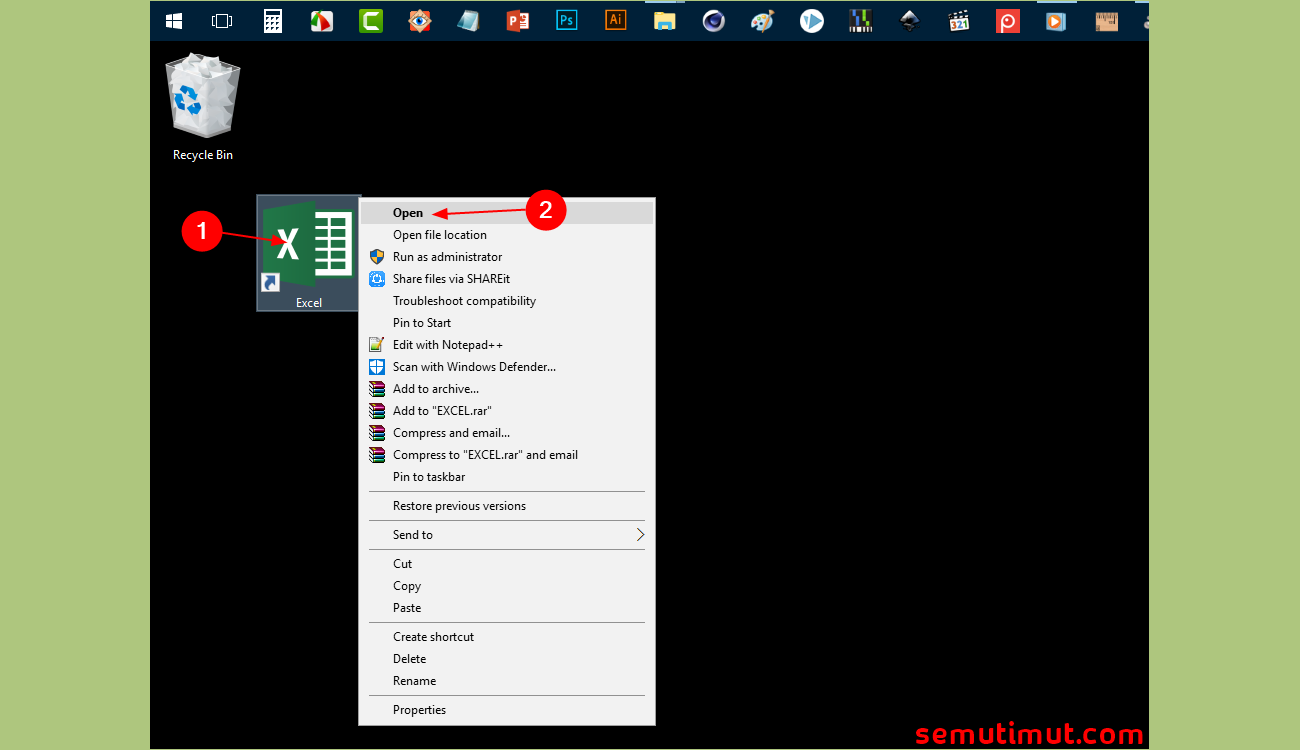 Cara Membuat Dokumen Baru dan Menyimpannya di Excel - SemutImut ... Cara Membuat Dokumen Baru dan Menyimpannya di Excel - SemutImut ...