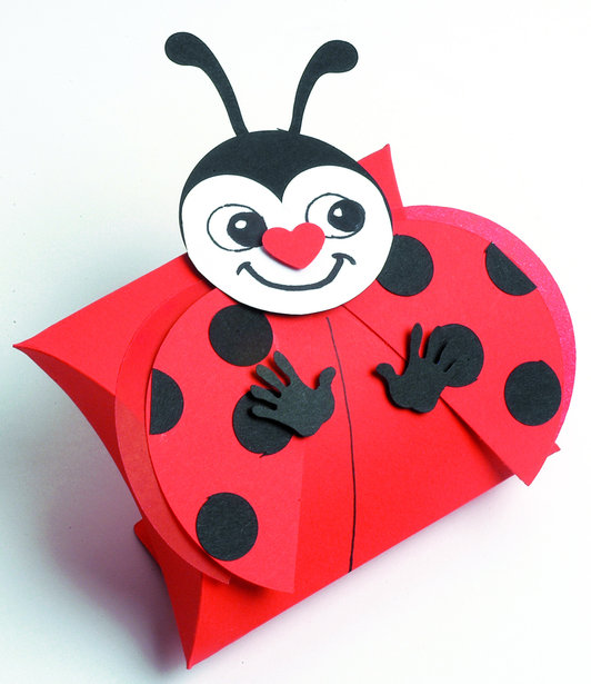 Kids Get Crafty: Ladybug Box / Boxes | Fiskars Craft United Kingdom