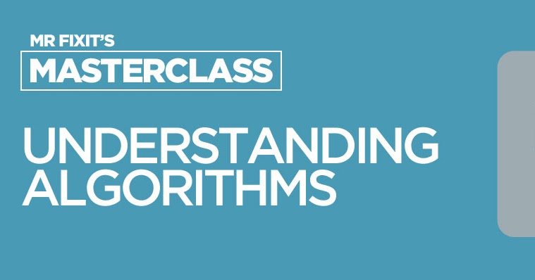 Helge Scherlund's eLearning News: Masterclass: Understanding Algorithms ...