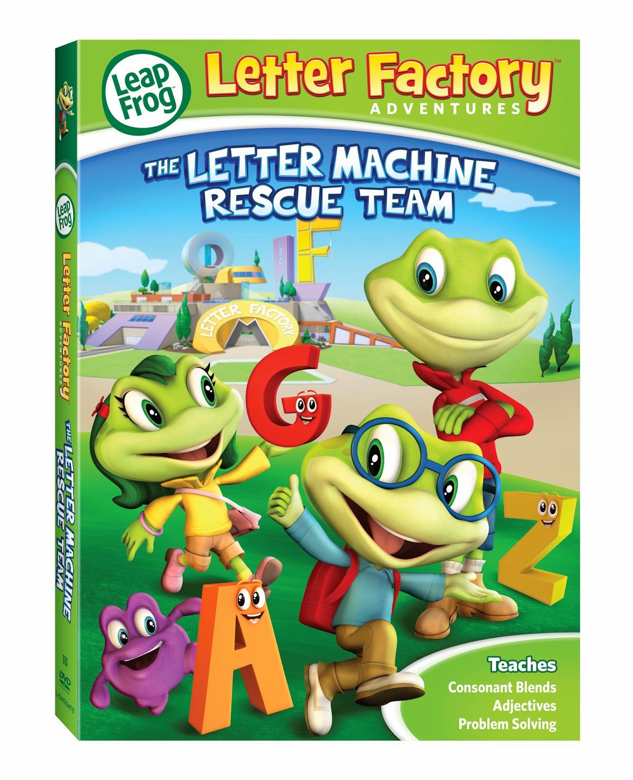 A Lucky Ladybug: LeapFrog Letter Factory Adventures: The Letter Machine ...