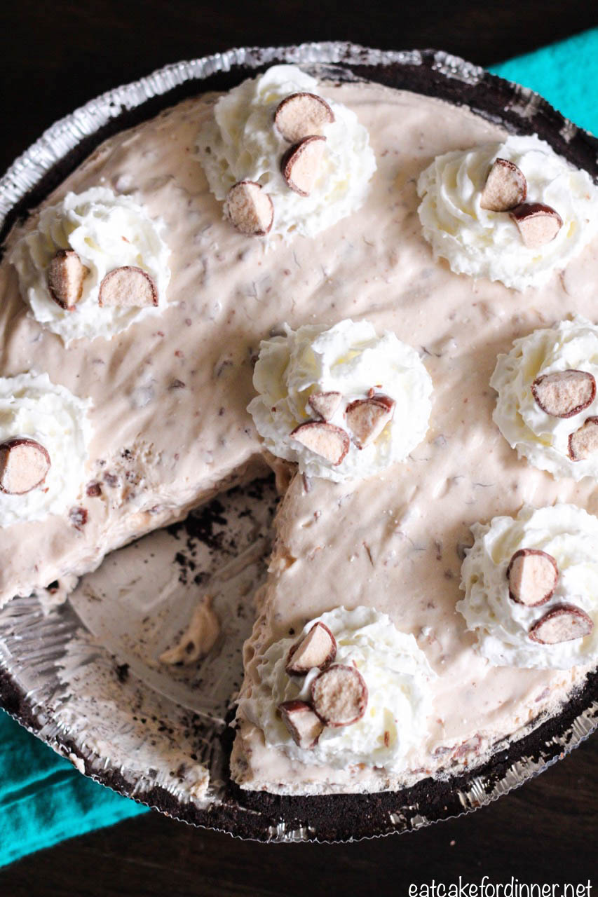 Eat Cake For Dinner: No-Bake Chocolate Malt Pie
