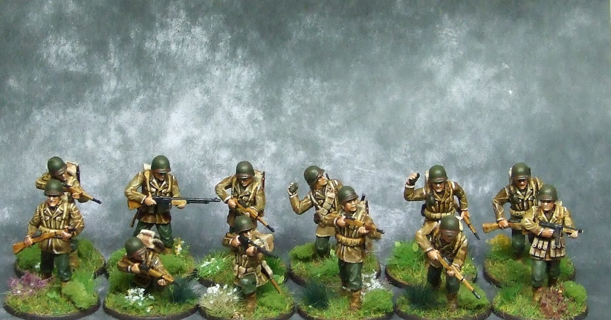 Vae Victis Miniature Painting: Drużyna piechoty, 28 Dywizja Piechoty ...
