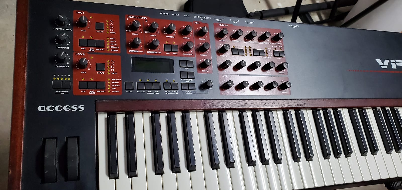 MATRIXSYNTH: Access Virus KB