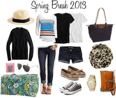 leopard-spot: Spring Break Outfits!