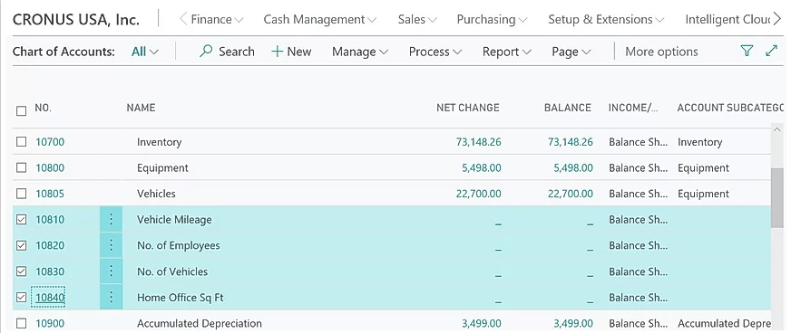 Statistical (Unit Accounts) for Dynamics 365 Business Central (BC) Statistical (Unit Accounts) for Dynamics 365 Business Central (BC)