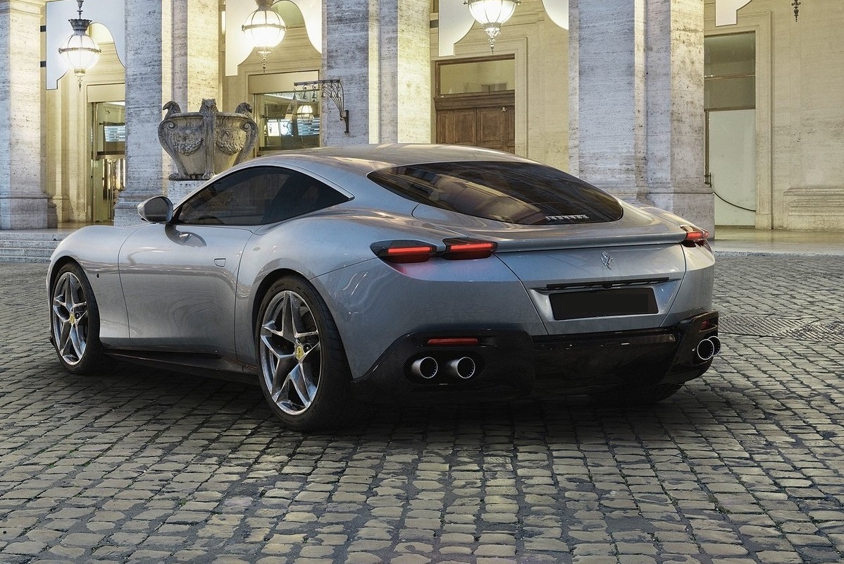 New Ferrari Roma 3.8-liter V8 612 HP