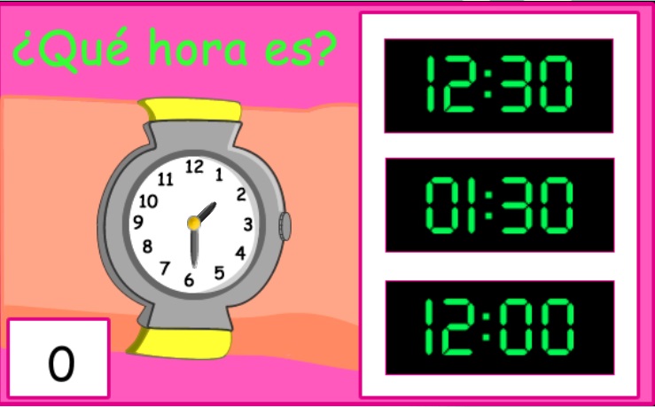 El Blog de 2º EPO: JUEGOS PARA APRENDER LAS HORAS