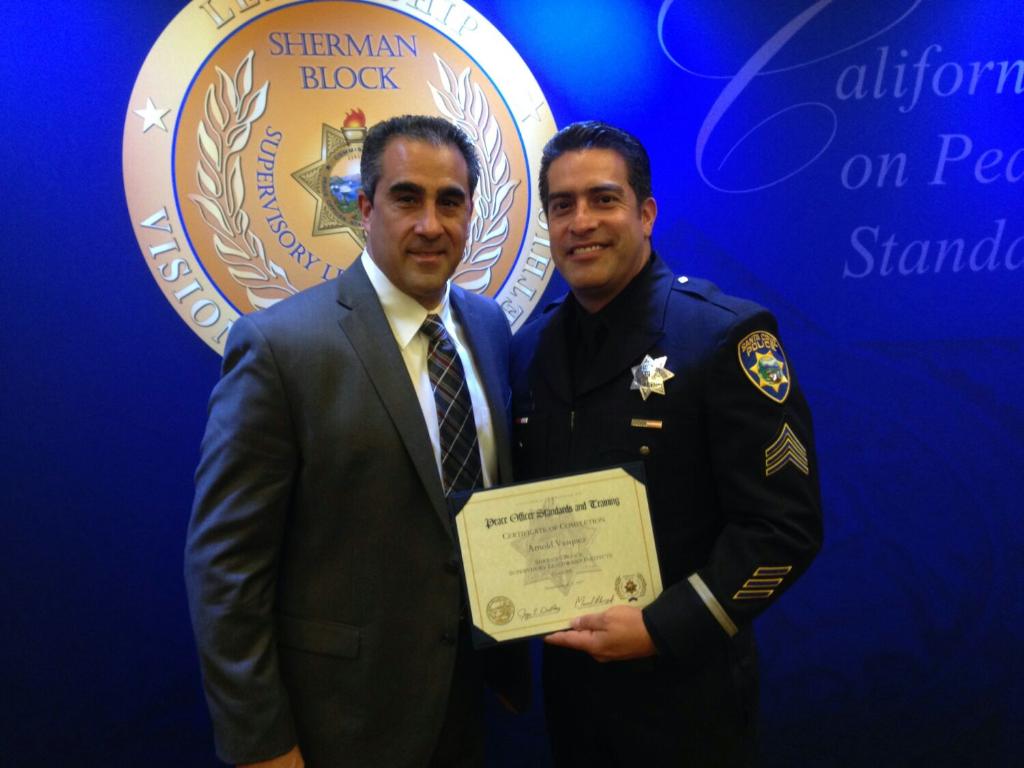 Santa Cruz Police: Sergeant Arnold Vasquez Sherman Block Supervisory ...
