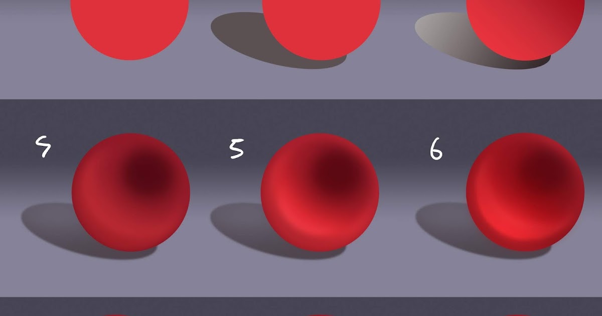 Learning drawing principles: balls