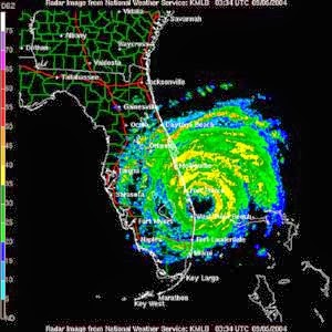 Maps on Maps on Maps: Doppler Radar - Hurricane