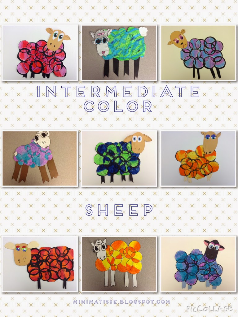 Mini Matisse: Intermediate Colored Sheep