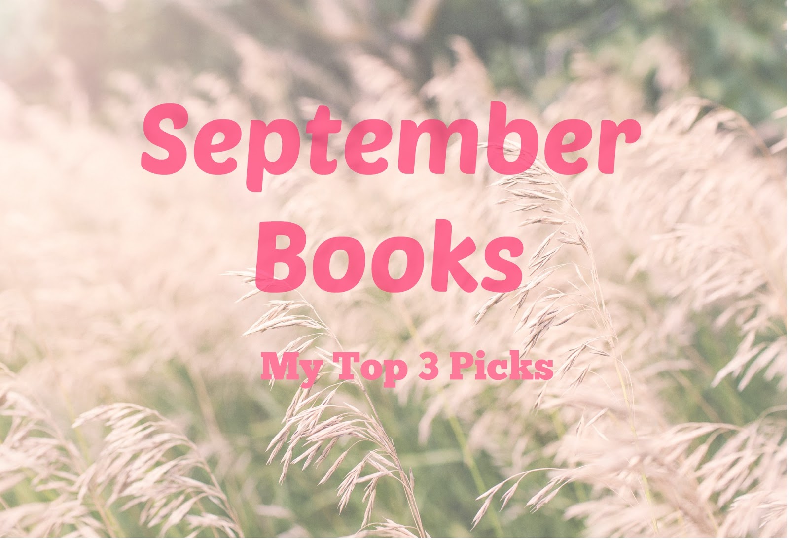 September Books: My Top 3 Picks | Sunday's Lullabies