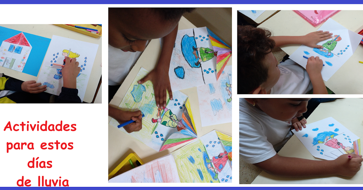 CEIP Santa Catalina: Actividades para días de lluvia.