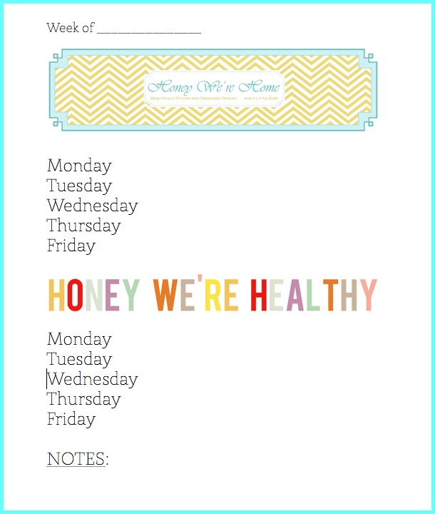 Blog Organization Binder • Honey We're Home