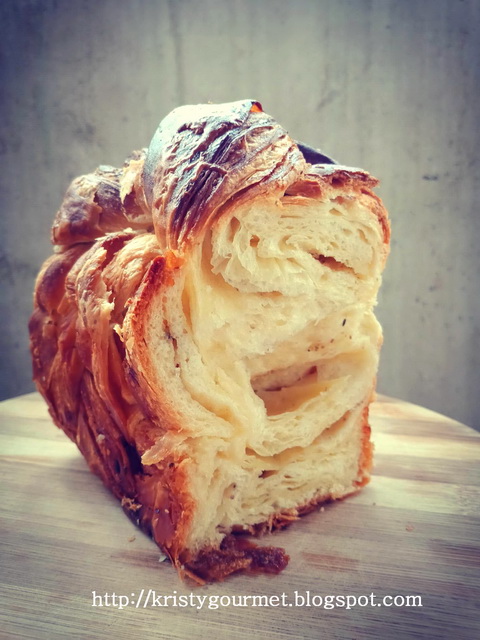 Garlic Butter Danish Bread Loaf 蒜蓉黄油丹麦面包