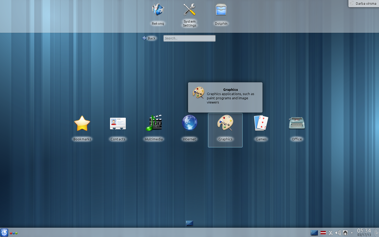 Linux Mint > Ubuntu-GNOME > Kubuntu Beta 1 - Karsta Dzelzs Laika Terminālis