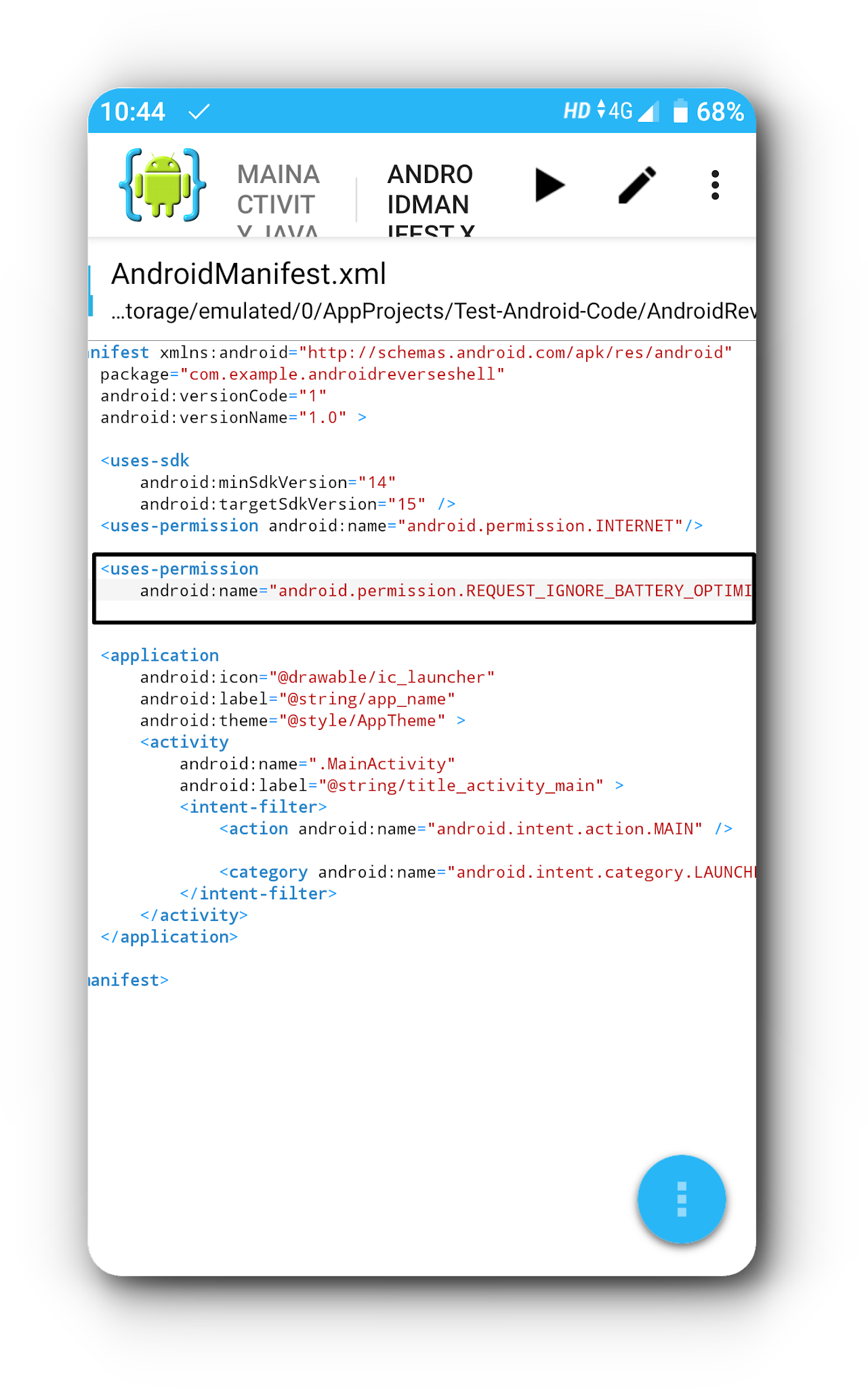 Always Run App In Background Programmatically Aide