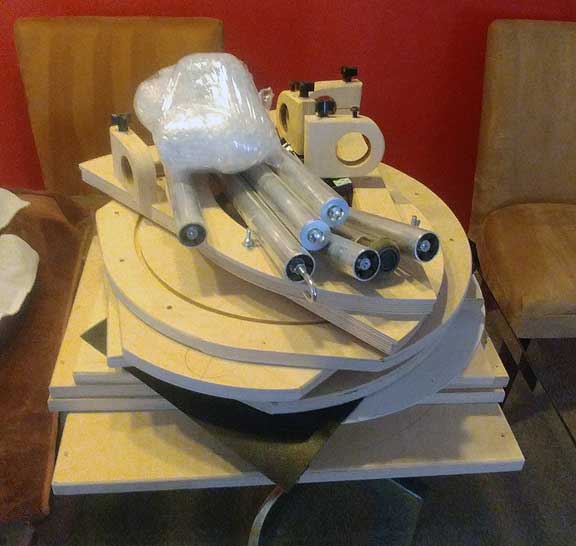 DobSTUFF Astronomical Telescopes: Rick's 12.5" Kit is Complete.....