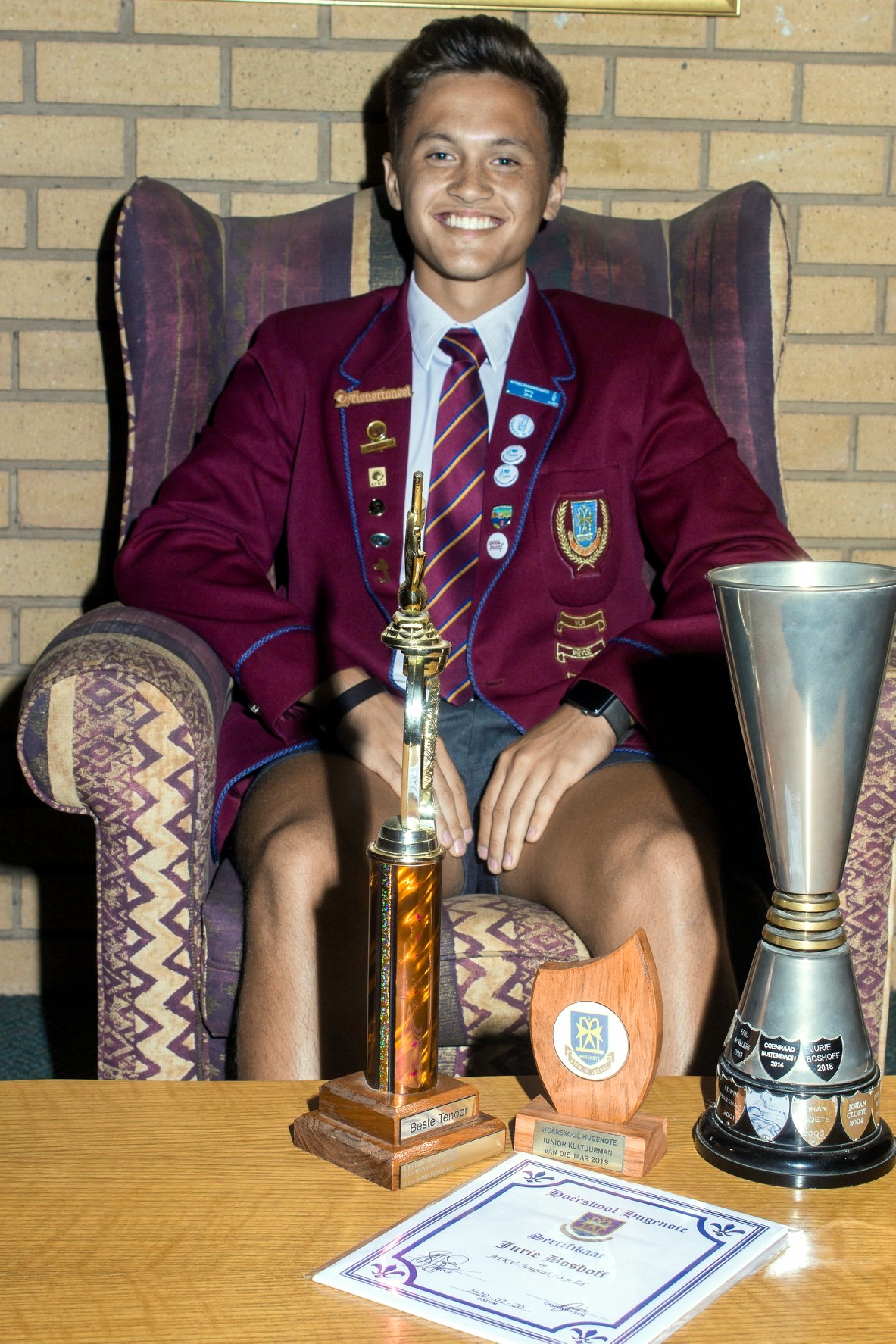 That Uniformed School Boy: Learning to do your best and move on