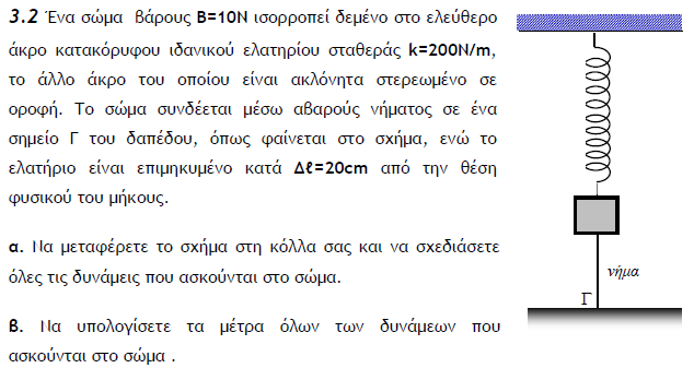 ΦΡΟΝΤΙΣΤΗΡΙΑ ΕΠΙΤΥΧΙΑ ΟΛΟΙ ΜΙΑ ΠΑΡΕΑ: ΘΕΜΑΤΑ ΕΞΕΤΑΣΕΩΝ ΦΥΣΙΚΗΣ Β' ΓΥΜΝΑΣΙΟΥ